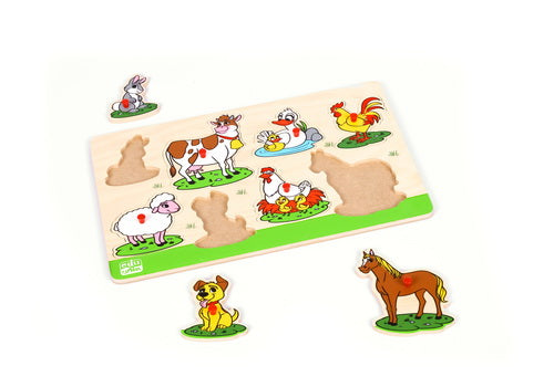 Insert Board Farm Animals – Edu Fun UAE